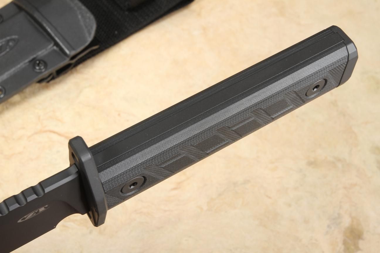 Zero Tolerance 0006BLK Black Fixed Blade Field Knife - CPM 3V Steel ...