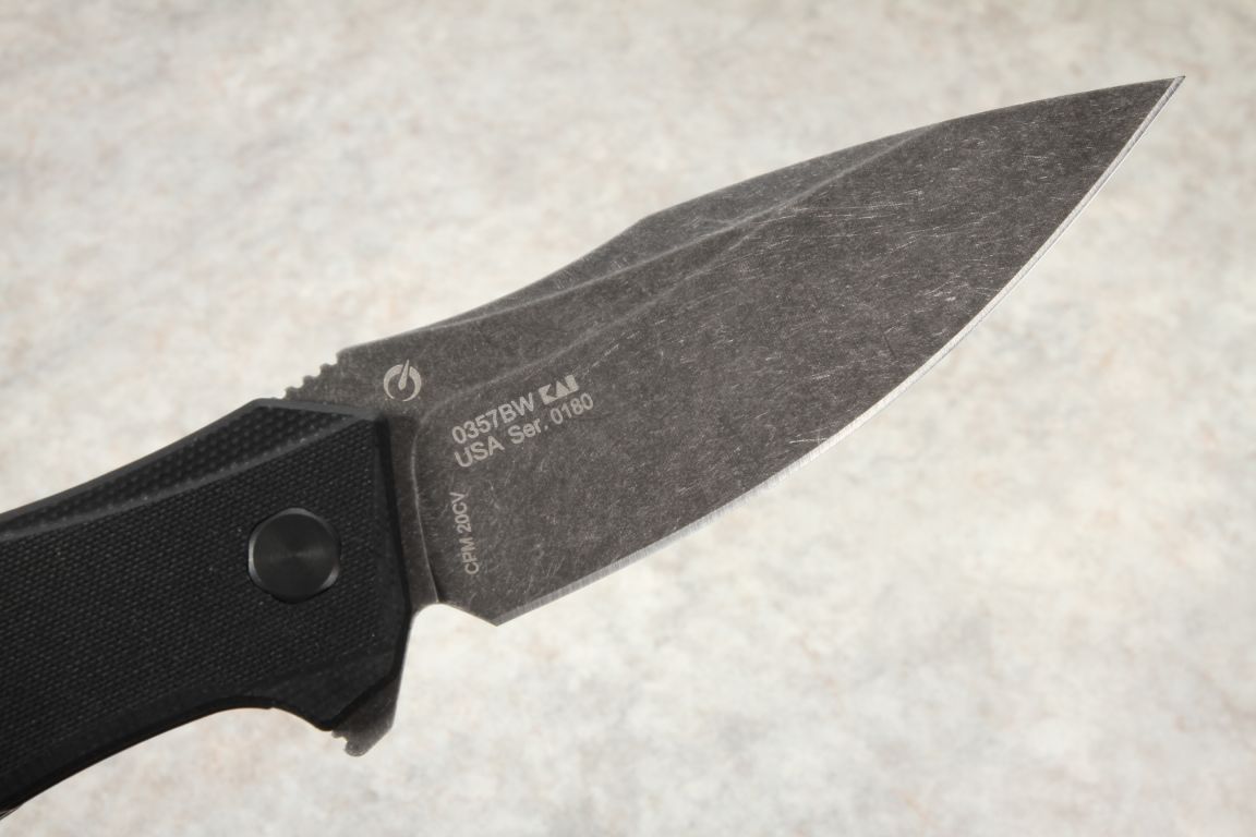 Zero Tolerance 0357BW - Blackwash - Assisted Opening Folding Knife ...