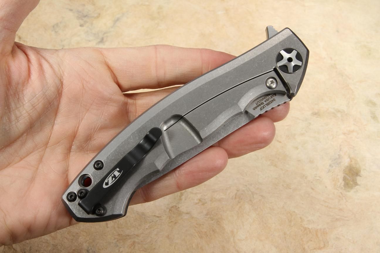 Zero Tolerance 0452BLUCF Carbon, Sinkevich Design - Free Shipping