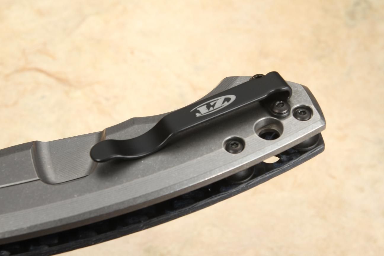 Zero Tolerance 0452BLUCF Carbon, Sinkevich Design - Free Shipping