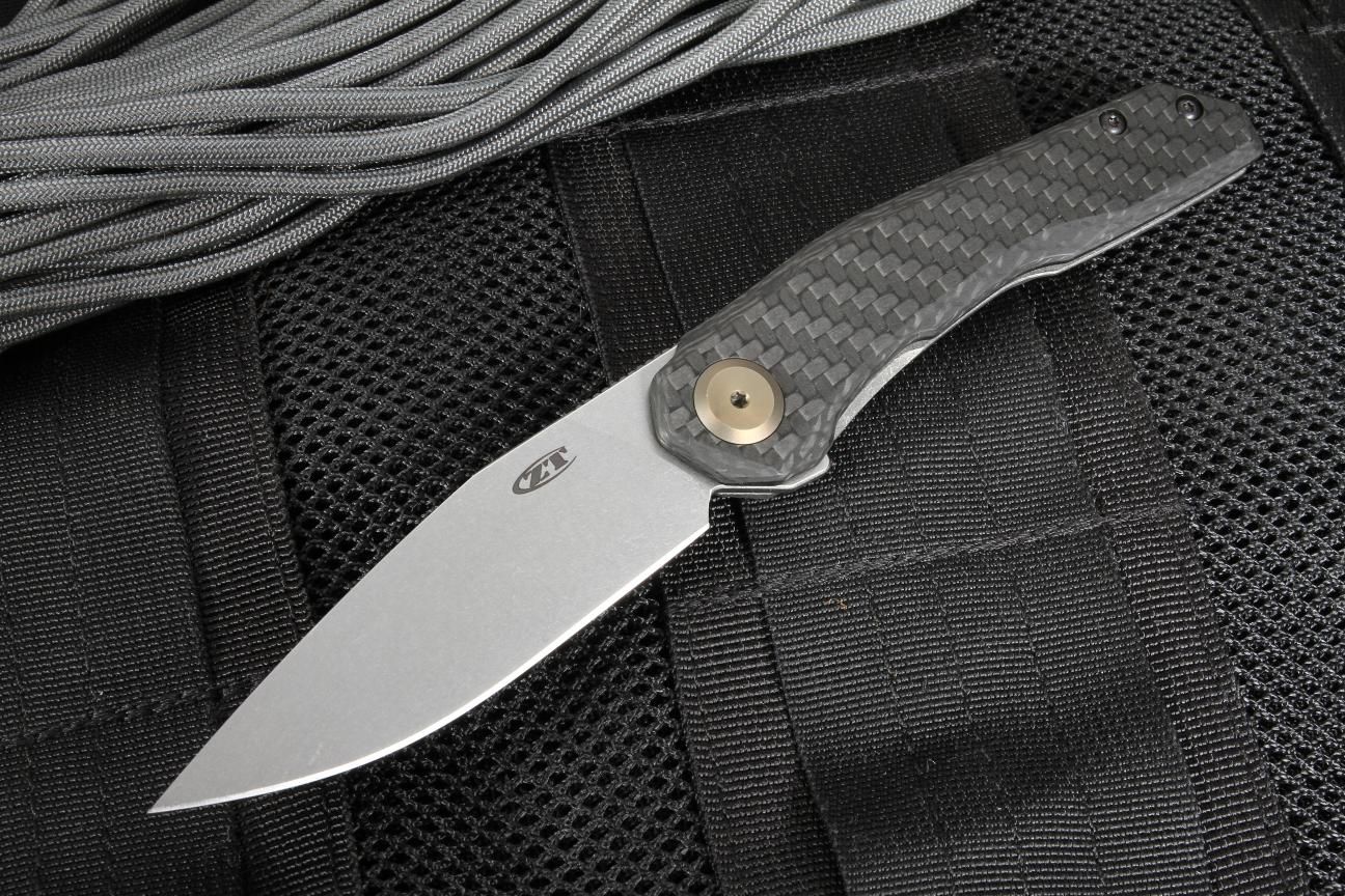 Zero Tolerance 0545 Flipper - Carbon Fiber & Titanium - MagnaCut + Free ...