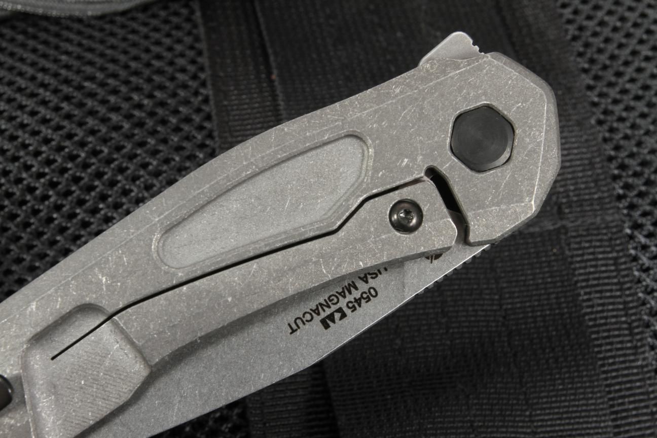 Zero Tolerance 0545 Flipper - Carbon Fiber & Titanium - MagnaCut + Free ...