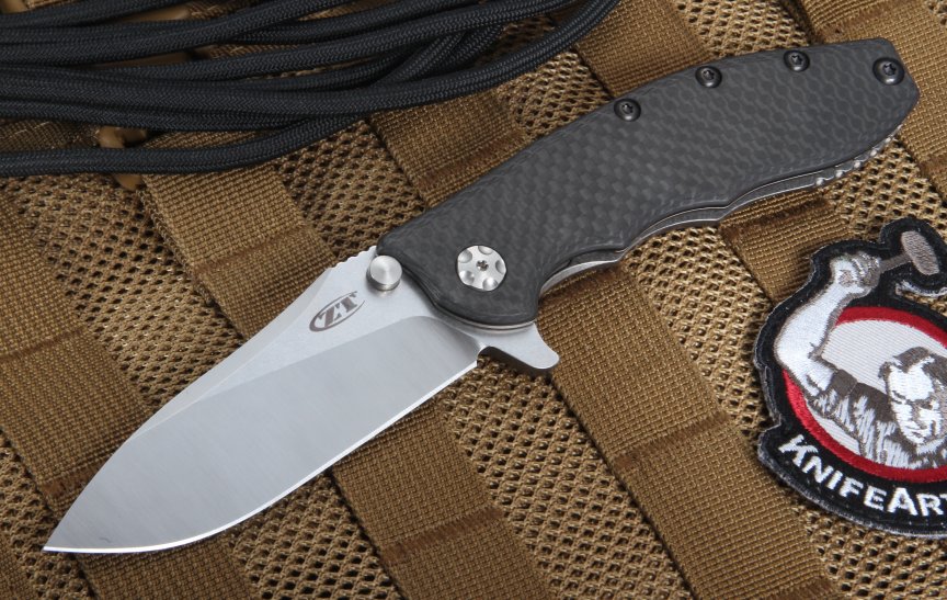 Zero Tolerance ZT0562CF, CPM-20CV Steel, Hinderer - Free Shipping