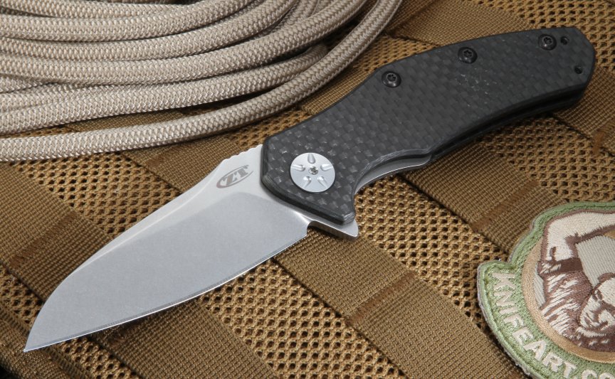 Zero Tolerance 0770CF Carbon Fiber Stainless Steel-Free Shipping