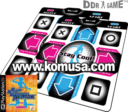 In Stock Dance dance revolution DDR KONAMIX PS1 PS2 GAME 2 Dance dance revolution DDR regular dance pads bundle