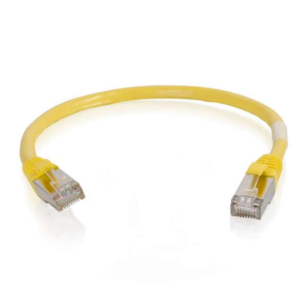 27258 - 10ft CAT5e Shielded (STP) Patch Cable - Yellow