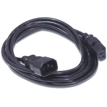 3140 - 1ft Computer Power Cord Extension