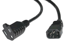3148 - 6ft Monitor Power Adapter Cable