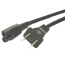 27399 - 6ft Polarized 2-Slot Power Cord