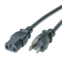 25545 - 6ft Universal 16AWG Power Cord