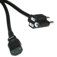 6ft Computer Power Cord, Monitor Power Cords
