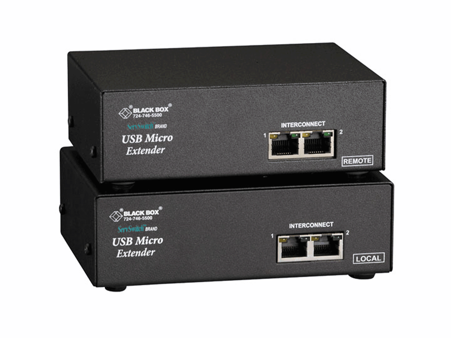 ACU4222A - Micro KVM Extender - Dual VGA, USB, RS232, Audio, Dual ...