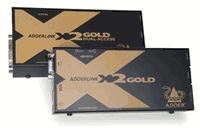 X2-DA-SILVER-US - Adder CAT6 KVM Extender (Dual Access) w/RS232