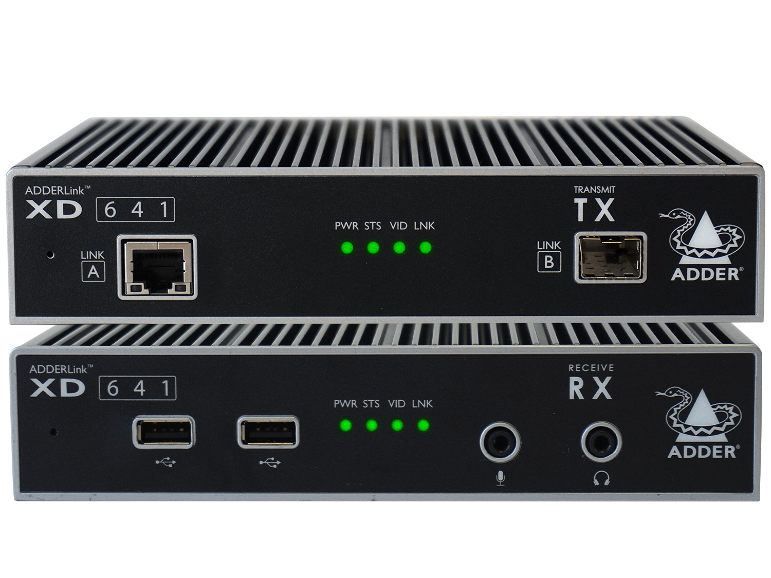 XD641P-DP-US - ADDERLink XD641 Single-Head KVM Extender 4K60 video, USB2.0, and audio via CATx ...
