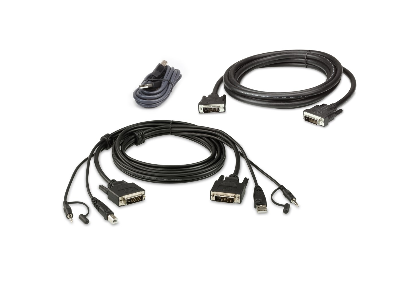 2L7D02UDX3 6ft 1 8M USB DVI D Dual Link Dual Display Secure KVM