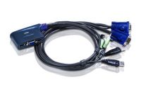 CS62A - ATEN 2-Port PS/2 KVM Switch