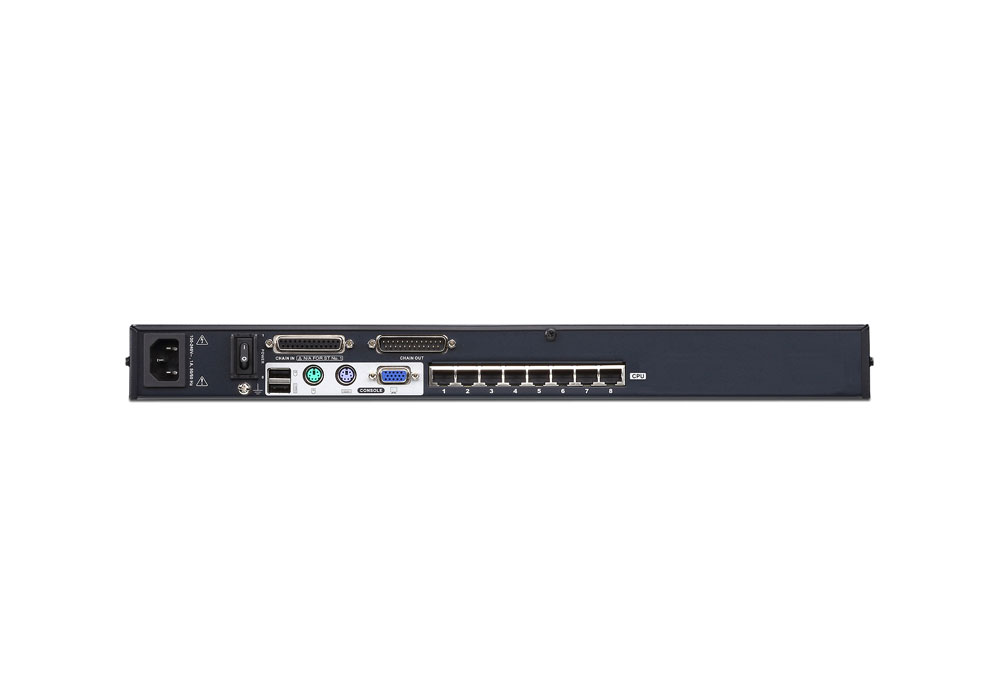 KH1508A - 8-port Cat 5 High-Density KVM Switch