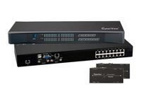 MUIP-1613 - 16-Port Matrix Multi-User Cat6 IP KVM Switch, 3 Consoles (1 IP/1 Remote/1 Local)