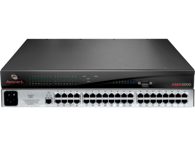 AMX5000-AM - Avocent 8-User 32-Port Cat5 KVM Switch