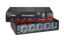 10045 - Avocent SwitchView 4-Port KVM Switch