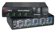 12045 - Avocent SwitchView 4-Port KVM Switch w/2 Cables