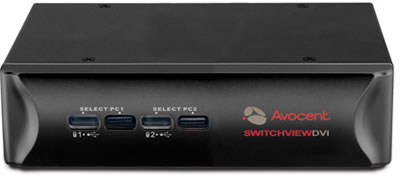 2SVDVI10-001 - Avocent SwitchView DVI 2-Port USB KVM Switch with USB 2. ...