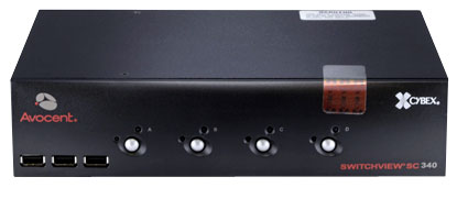 SC340-001 - Avocent SwitchView SC340 1x4 Secure KVM