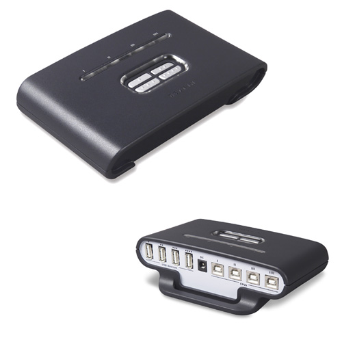 F1U400 - Belkin 4x4 USB Peripheral Switch
