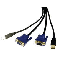 VGA USB KVM Switch Cables