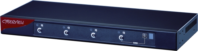 CV-401 - Cyberview PS/2 4-port KVM switch