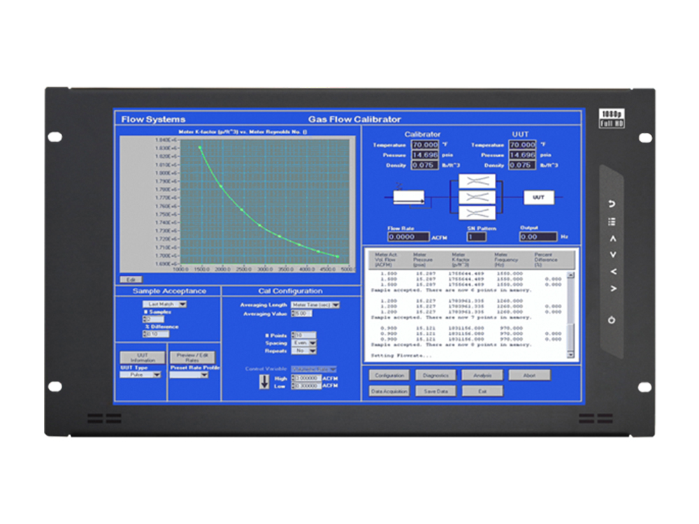 RP-W719 - 7U rackmount 19Inch widescreen LCD with DVI-D / VGA input