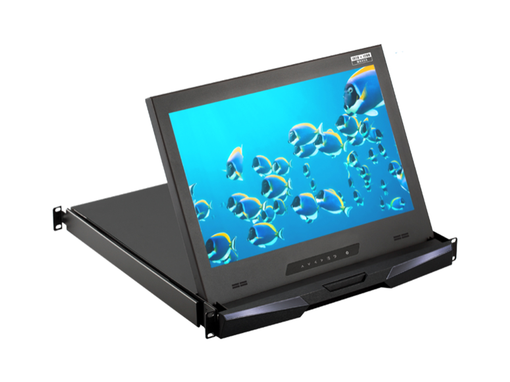 RP-X117 - 1U 17Inch High Resolution LED LCD Rack Mount Monitor Drawer