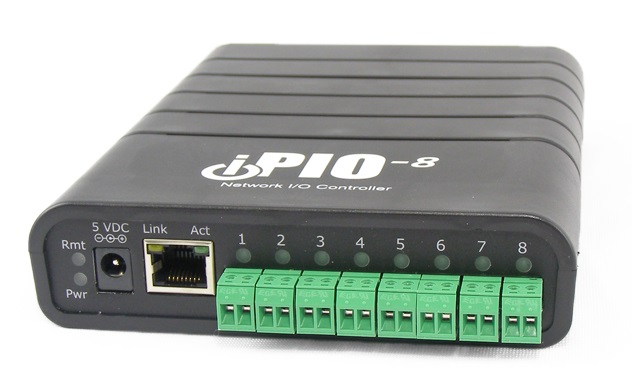 iPIO-8 - Dataprobe iPIO-8 Networked Relay Controller