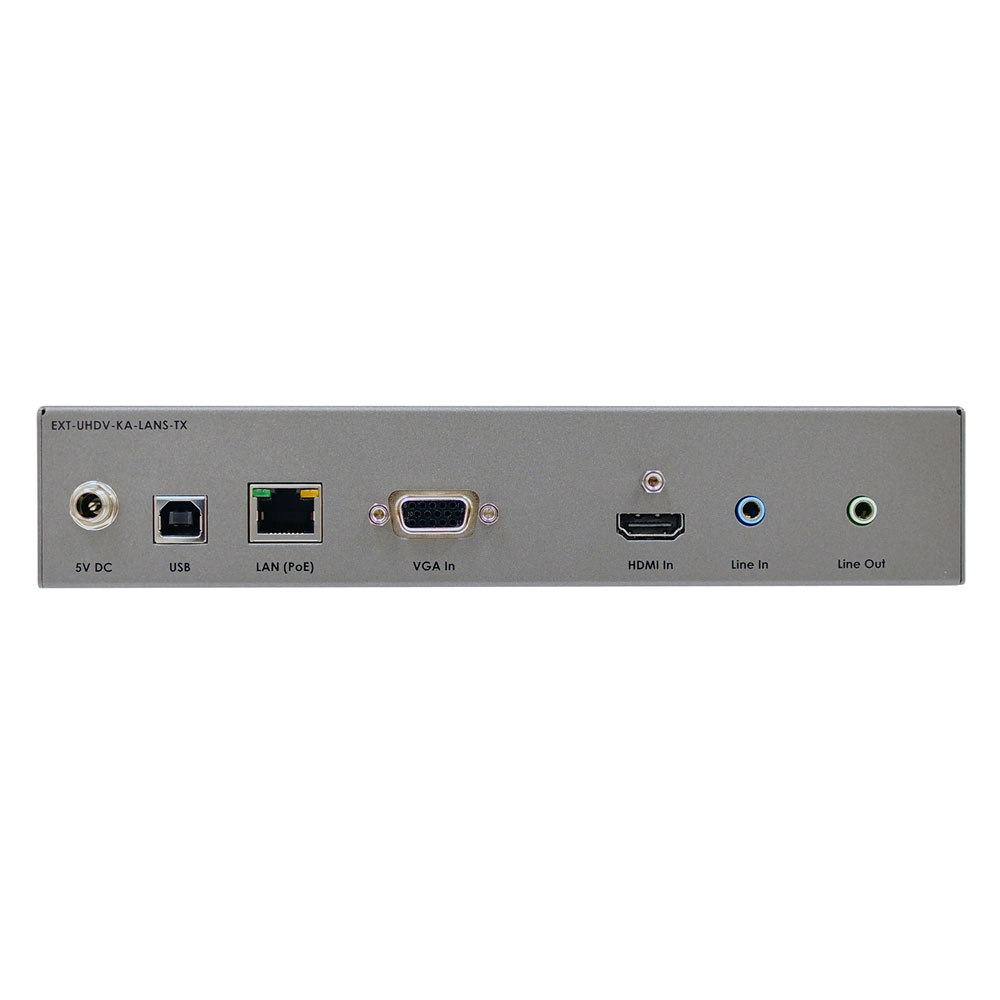 EXT-UHDV-KA-LANS-TX - 4K Ultra HD HDMI and VGA KVM over IP Extender ...