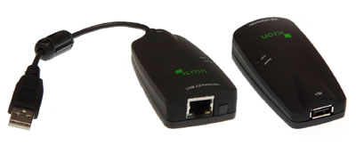 00-00231 - Icron USB 2.0 Ranger 2101 1 Port Cat5 Hi-Speed Extender System