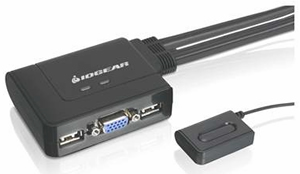 GCS22U - IOGear 2-Port USB KVM Switch