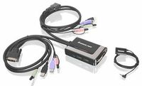 GCS632U - IOGEAR MiniView Micro 2-Port VGA USB KVM Switch w/Audio