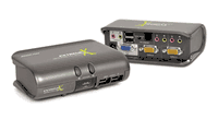 GCS1732 - IOGEAR MiniView Extreme 2-Port VGA USB KVM Switch w/Audio