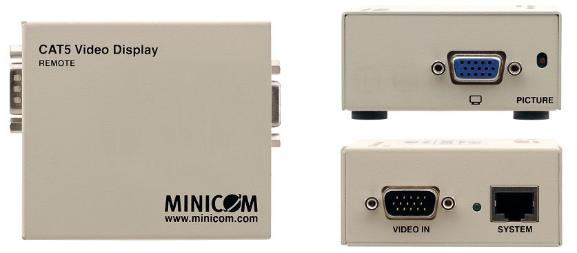 VDS-R - Minicom CAT5 Video Display Remote Unit