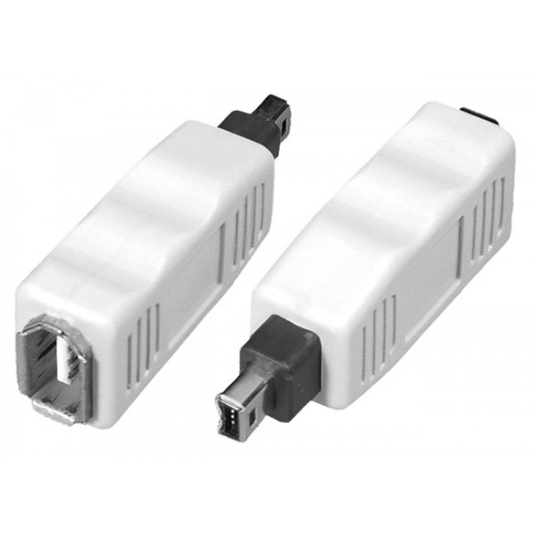 1394-6PF4PM - FireWire 6-pin Female to 4-pin Male Adapter