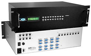 NTI Nodemux 8X8 Sun PC Multi-Platform KVM Switch