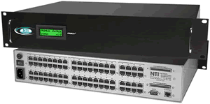 PRIMUX-8X32 - NTI PRIMUX KVM Matrix Switch via CAT5