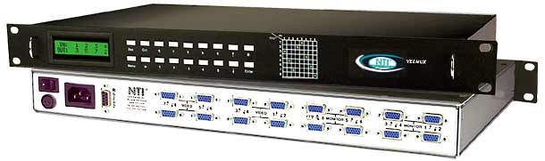 NTI SM-16X16-15V-LCD 16 x 16 Video Matrix Switch