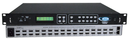 SM-16X16-HD4K - 16x16 4K 60Hz 18Gbps HDMI Video Matrix Switch