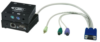 NTI 300ft. Cat5 KVM Extender - ST-C5KVMA-300