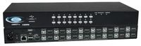 RACKMUX-4K17-N-16HD4K - 1U 4K 17Inch Rackmount KVM Drawer with 16-Port ...