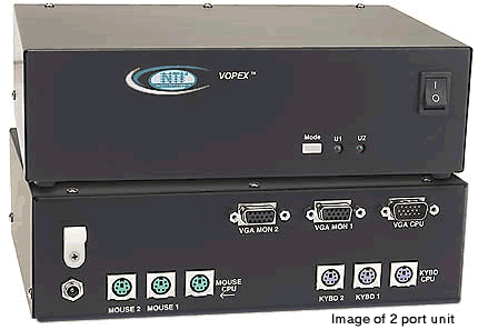 4 Port VGA KVM Switches