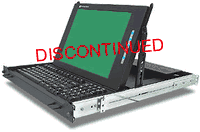 RA15-iterm - RALOY iTerm 1U Rack Mounted Terminal w/ 15Inch Rackmount LCD