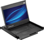 RKP117 - 1U 17Inch Rack Mount Monitor Keyboard Drawer with Samsung TFT LCD