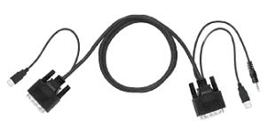 RCI-6 - Raloy 6' DVI-D/USB + Audio KVM Cable